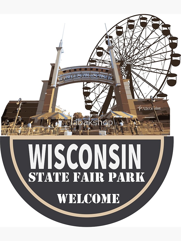 "Wisconsin State Fair" Poster for Sale by labakshop | Redbubble