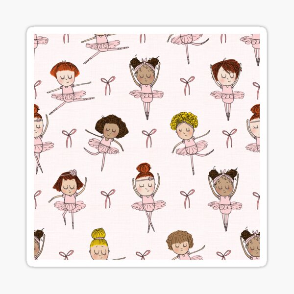 "ballet" Sticker by laurathedrawer | Redbubble