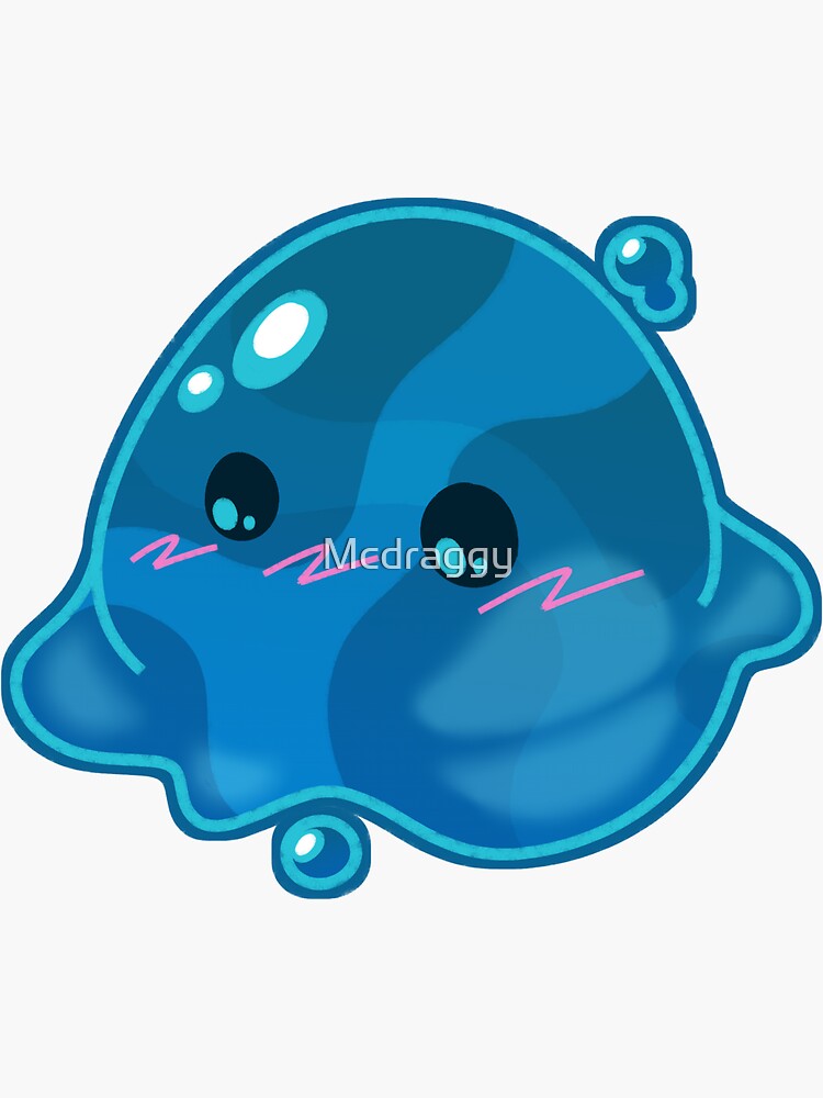 "Puddle Slime" Sticker for Sale by Mcdraggy | Redbubble