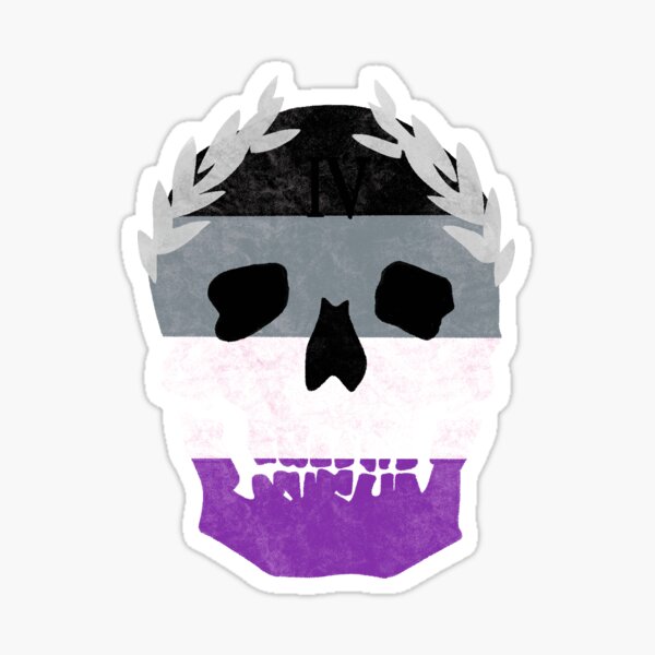 "Fourth House (Ace Flag)" Sticker for Sale by CassTebeau | Redbubble