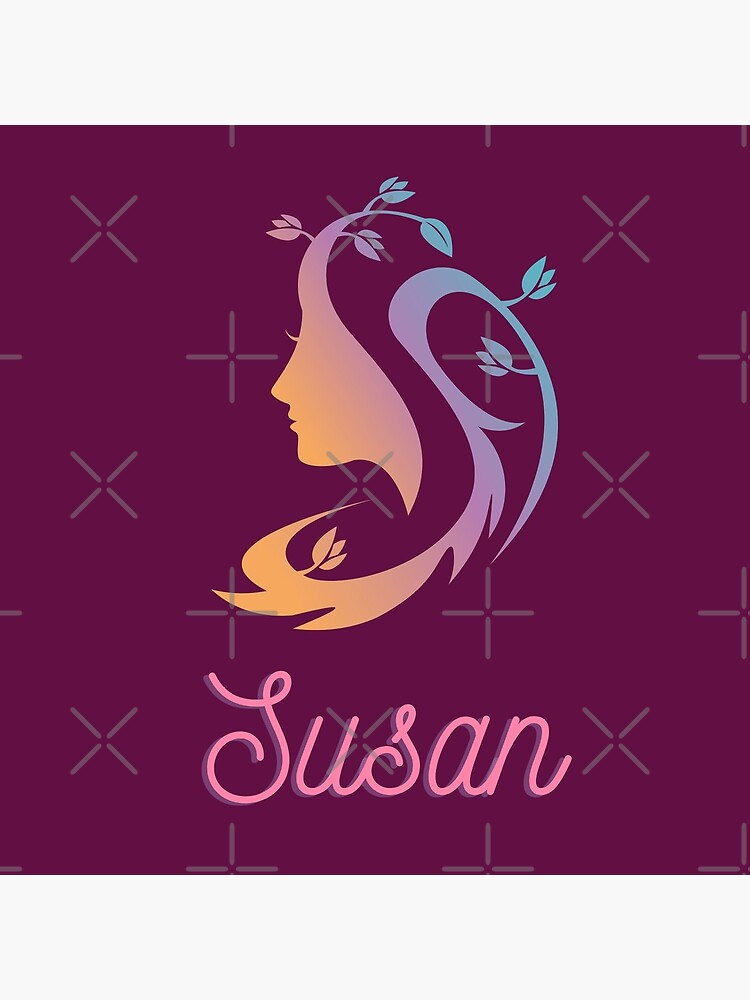 "Susan Name Epic Feminine Woman, Girl, Lady, Birthday, Celebration ...