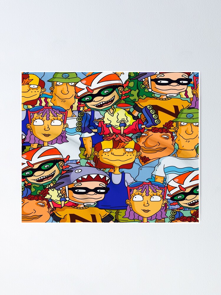 "Rocket Power" Poster for Sale by TLJ718 | Redbubble