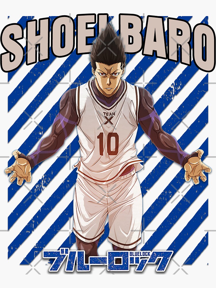 "Blue Lock Shouei Barou" Sticker for Sale by Hunter-Wolfman | Redbubble