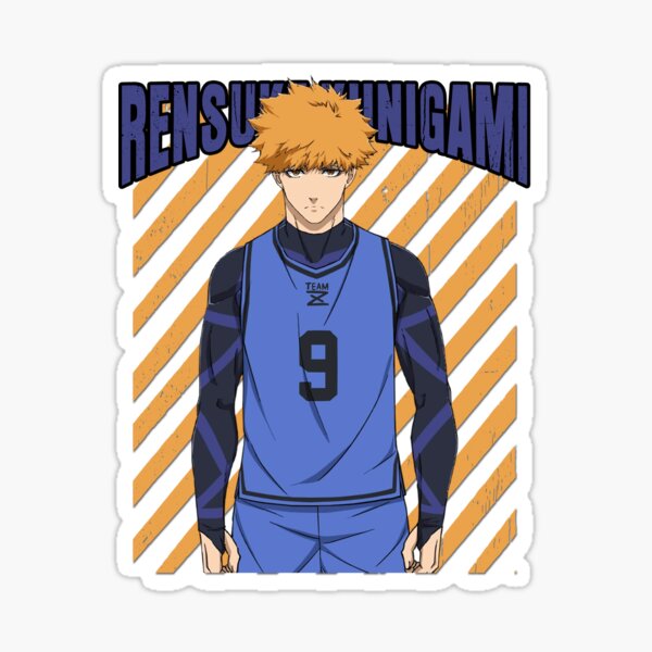 "Blue Lock Anime Rensuke Kunigami" Sticker for Sale by Hunter-Wolfman ...