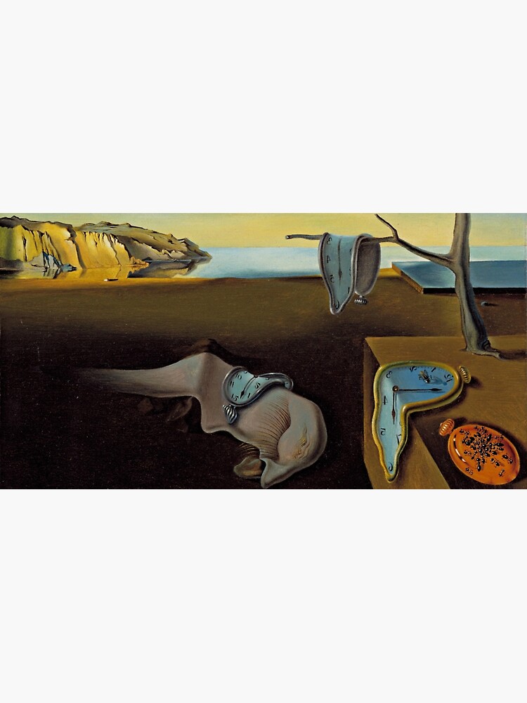 "Salvador Dali Print - The Persistence of Memory (Art Poster Fusion ...
