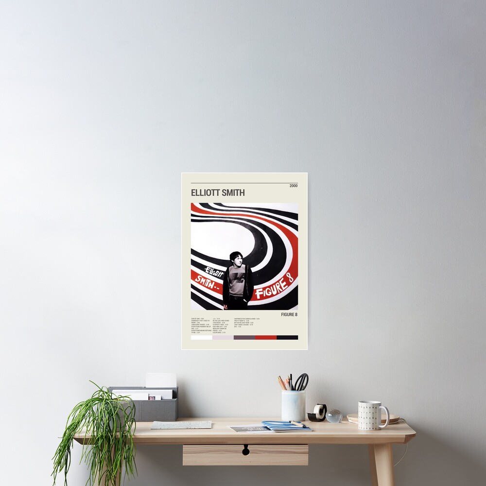 "ELLIOTT SMITH band FIGURE 8 album Cover ELLIOTT SMITH tracklist ...