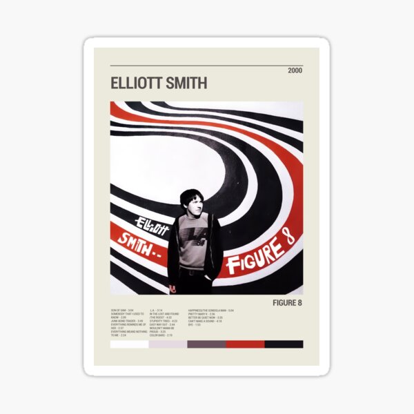 "ELLIOTT SMITH band FIGURE 8 album Cover ELLIOTT SMITH tracklist ...