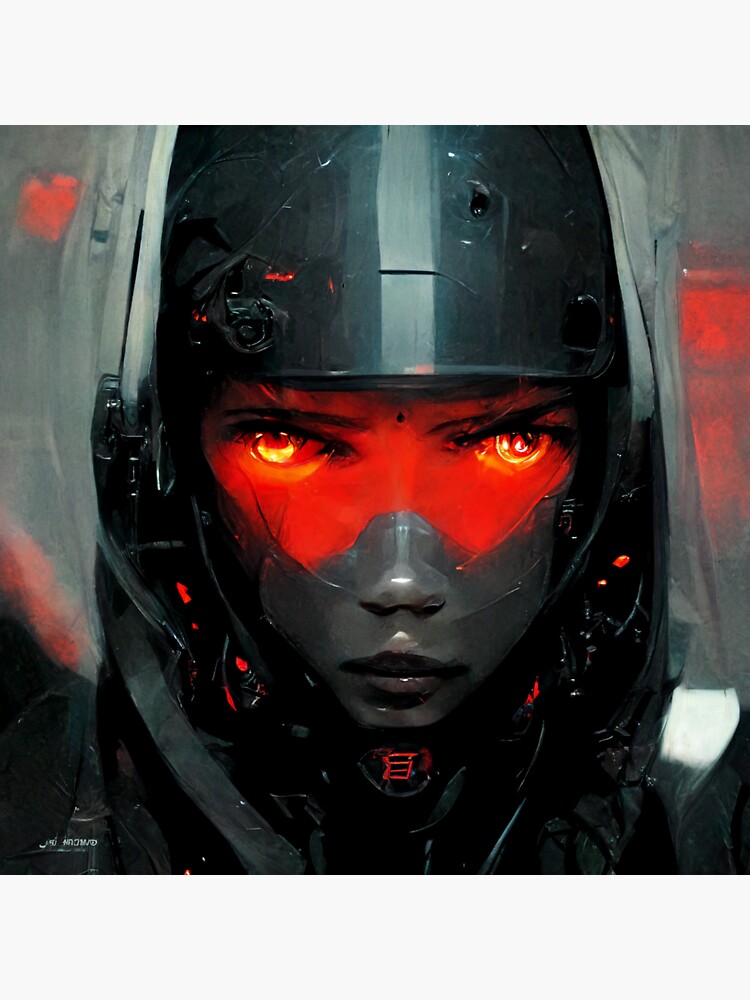 "Mecha Berzerk" Sticker for Sale by evolvedrevolver | Redbubble