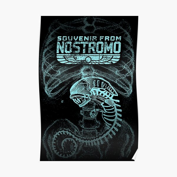 "Alien x ray" Poster for Sale by camikaze-es | Redbubble