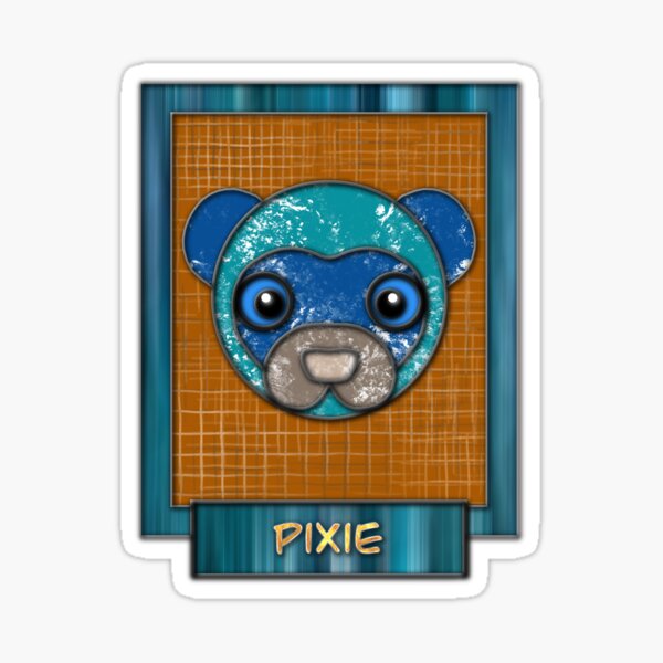 "Pixie" Sticker for Sale by gcrabe | Redbubble