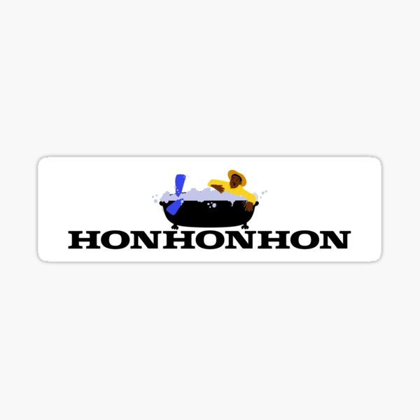 "Pierre Escargot Hon Hon Hon" Sticker for Sale by wilgeese | Redbubble