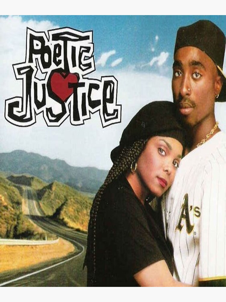 "poetic justice" Sticker for Sale by kokiboutique | Redbubble