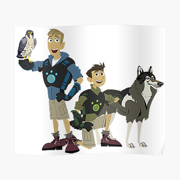 "Wild Kratts - Wild Kratts 2022" Poster for Sale by Blanrone | Redbubble