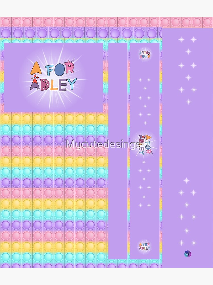 Beautiful A For Adley girls school backpack sold by Vogue Vignettes ...