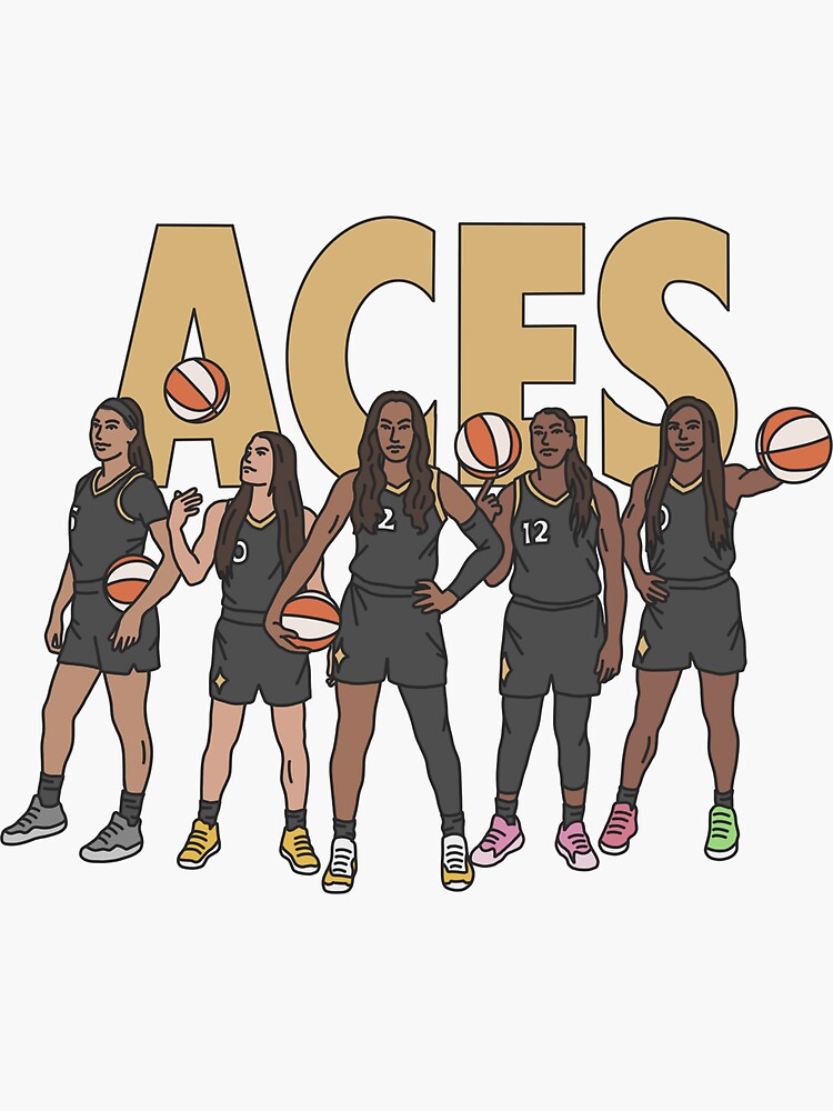 "ACES" Sticker for Sale by faithcarpenter | Redbubble