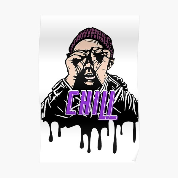"Chill Graffiti" Poster for Sale by DesignLanding | Redbubble