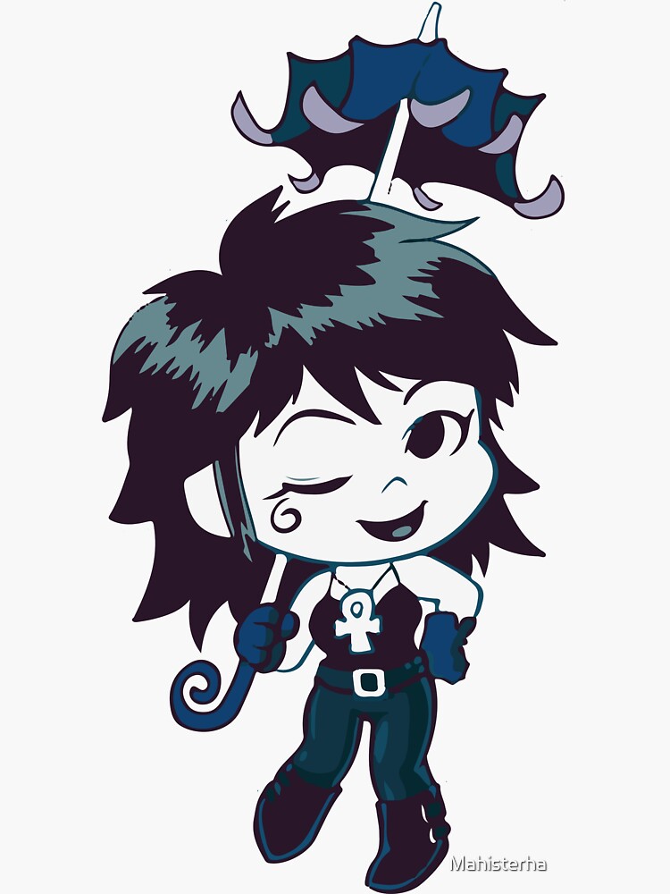 " Sandman Morpheus cute chibi" Sticker for Sale by Mahisterha | Redbubble