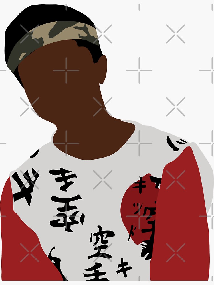 "Stranger Things Lucas Sinclair" Sticker for Sale by Kalliannaa | Redbubble