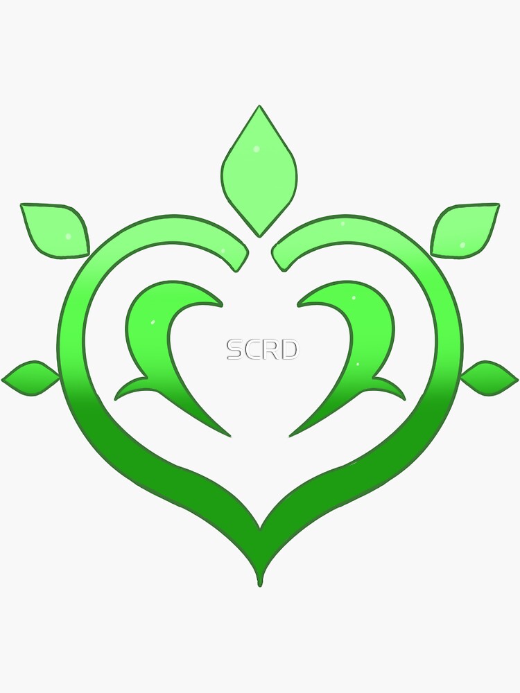 "Genshin Impact dendro" Sticker for Sale by SCRD | Redbubble