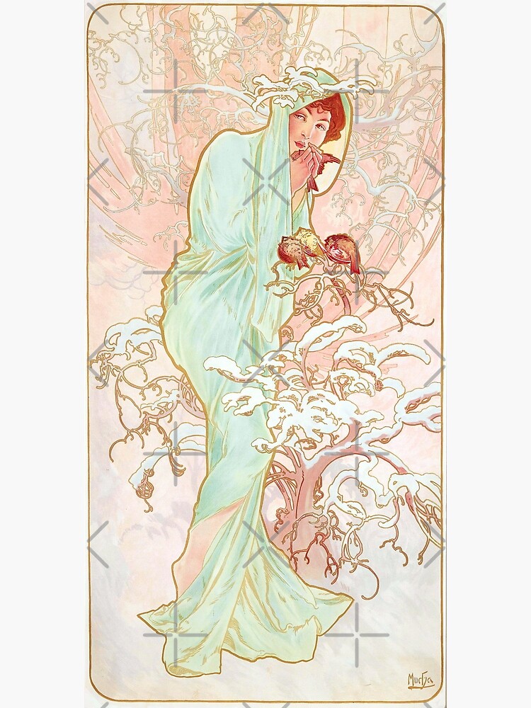 "Les Saisons 1-Alphonse Mucha -Art Nouveau Mucha -Vintage Alphonse ...