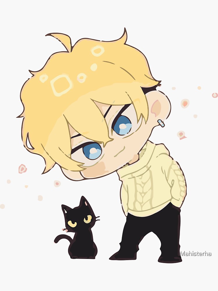 "cute chifuyu chibi" Sticker for Sale by Mahisterha | Redbubble