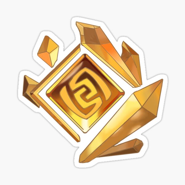"Genshin Impact geo" Sticker for Sale by SCRD | Redbubble