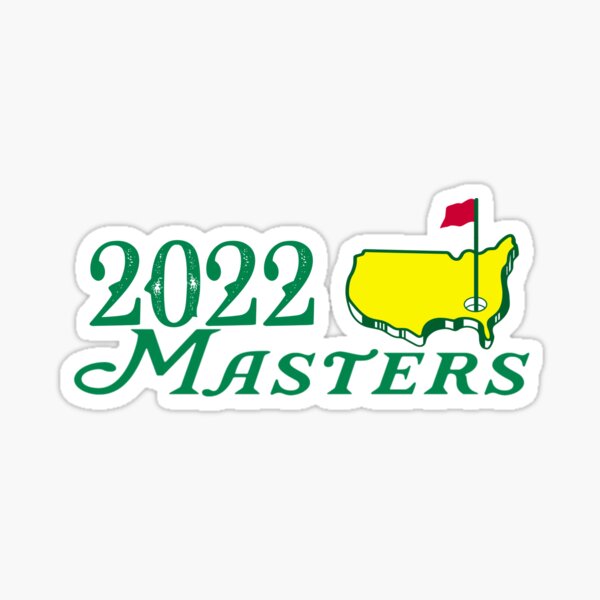 "white masters bucket hat,golf bucket hats" Sticker for Sale by ...