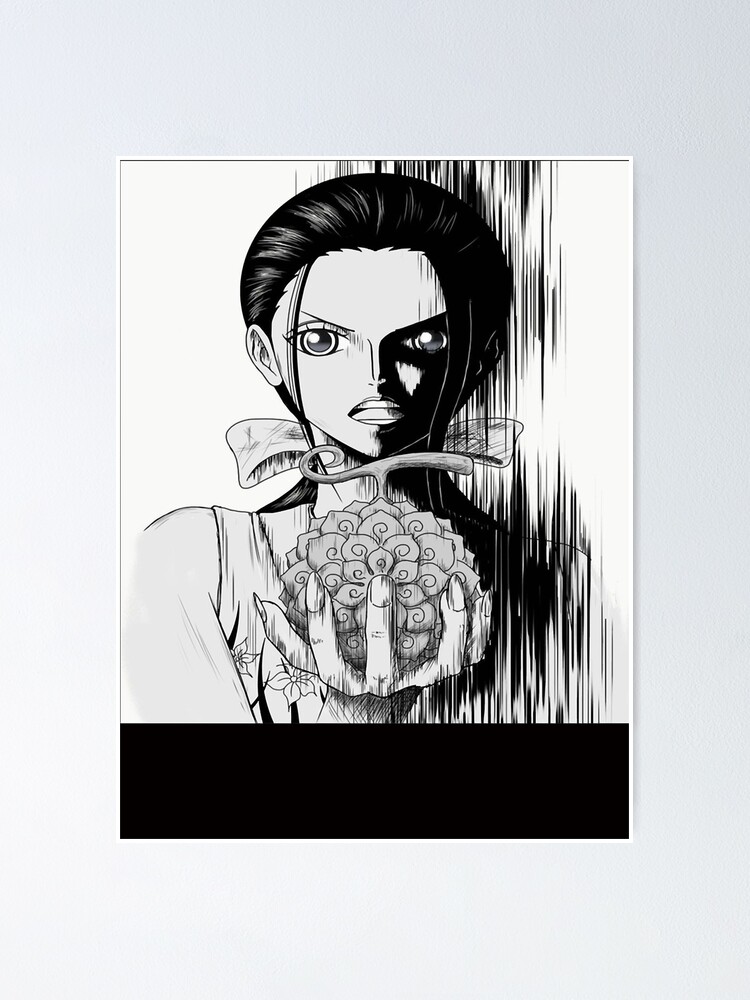 "Nico Robin One Piece" Poster for Sale by StevenCassidy | Redbubble