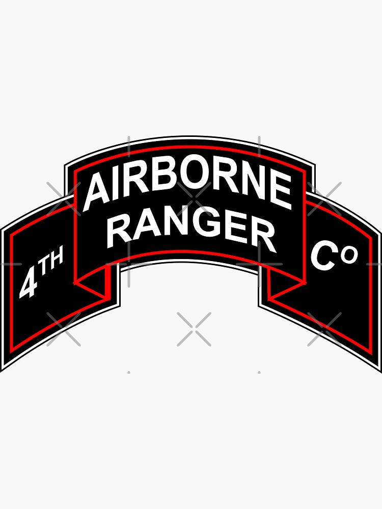 "SOF - 4th Ranger Co wo Txt" Sticker for Sale by twix123844 | Redbubble