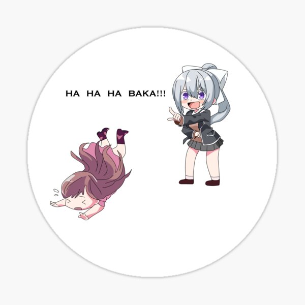 "Pop socket anime baka" Sticker for Sale by brendanre | Redbubble