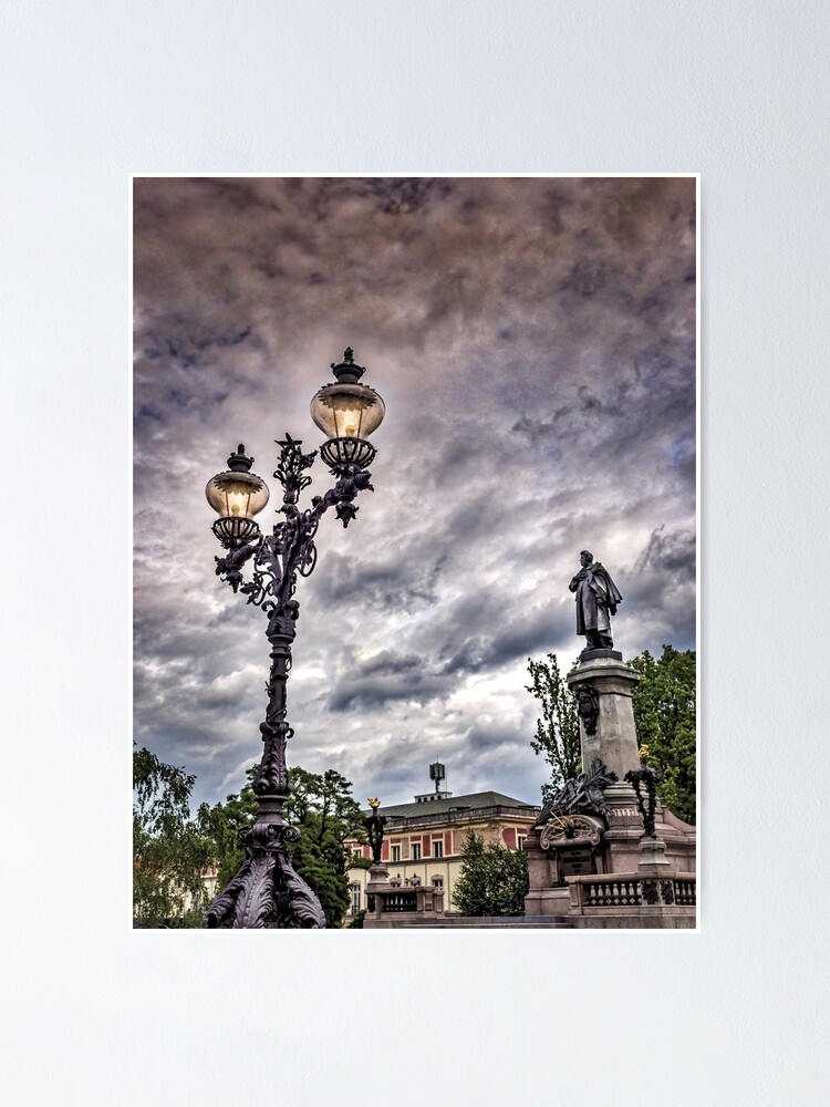 "Old Town Street Light" Poster for Sale by mlphoto | Redbubble