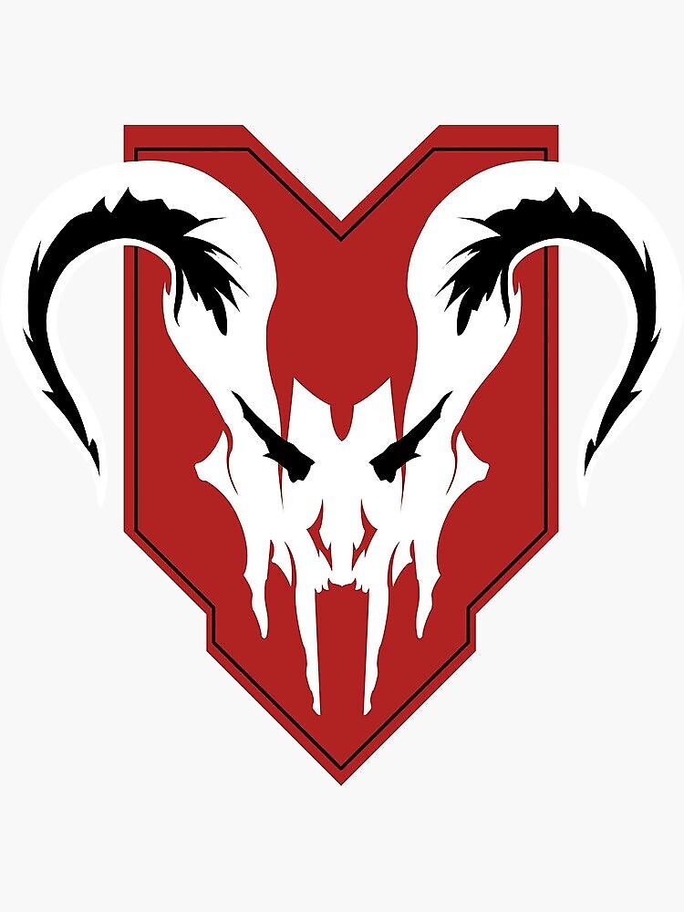 "Apex predator logo" Sticker for Sale by JinxxStickers | Redbubble