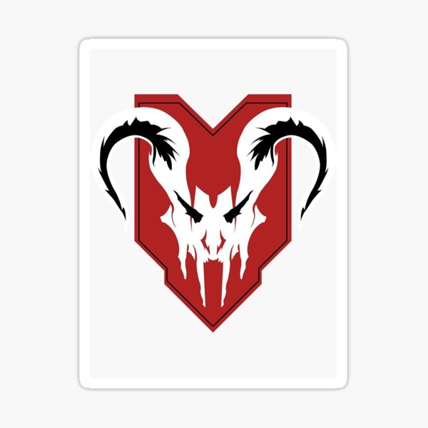 "Apex predator logo" Sticker for Sale by JinxxStickers | Redbubble