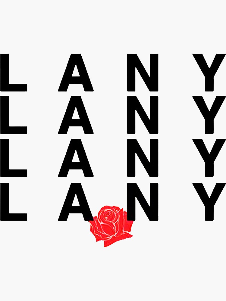 "lany" Sticker for Sale by fadimblackli | Redbubble