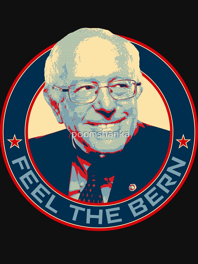 "Bernie Sanders - Feel The Bern" T-shirt for Sale by poomshanka ...