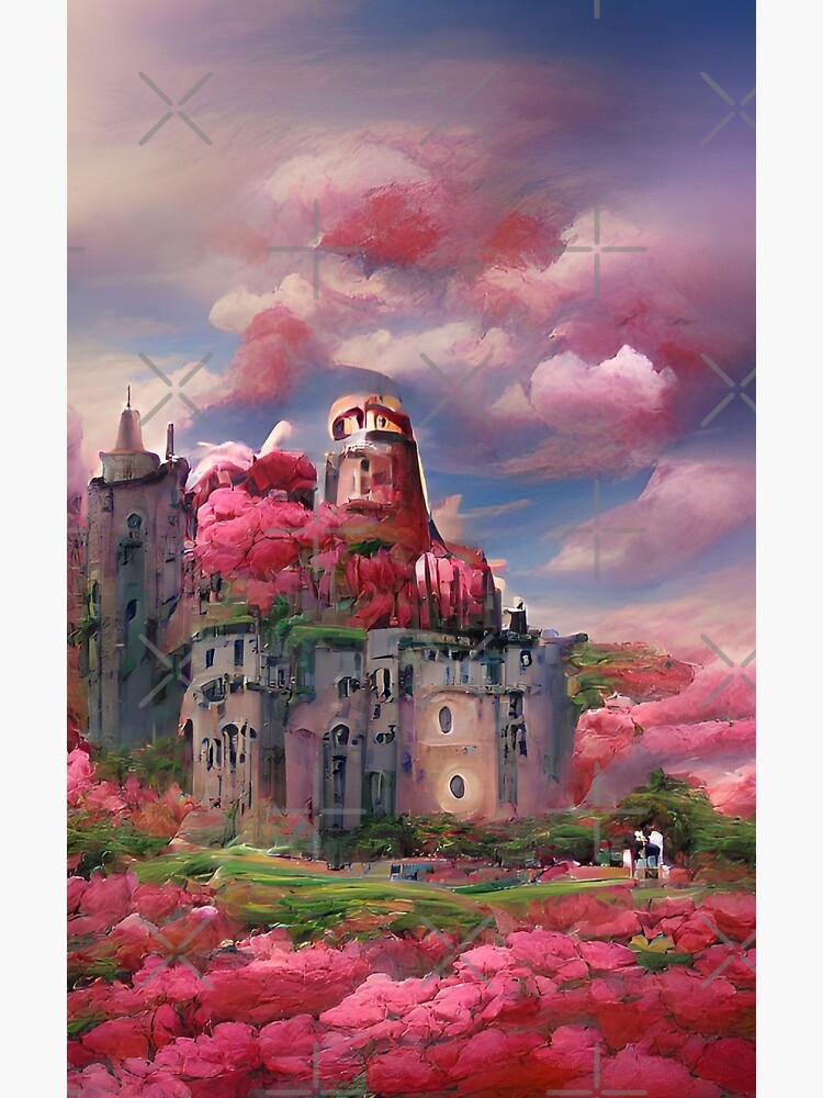"Rose Castle" Poster for Sale by Le-PapillonArt | Redbubble