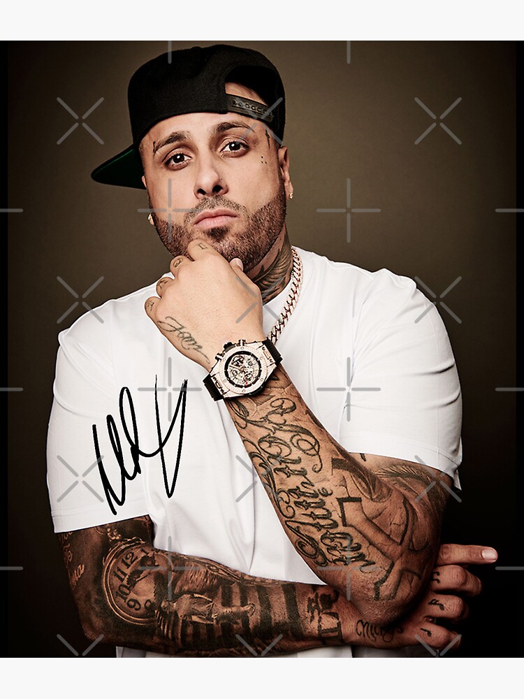 "FanJam Nicky Nicky with Signature" Sticker for Sale by DeborahStenning ...