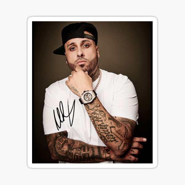 "FanJam Nicky Nicky with Signature" Sticker for Sale by DeborahStenning ...