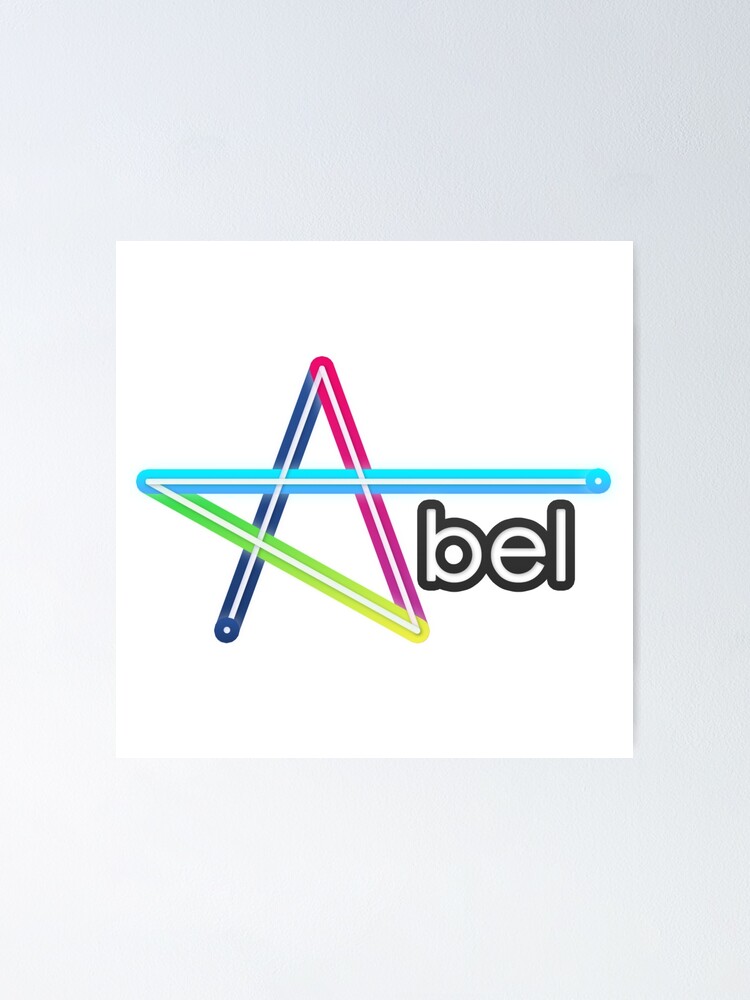 "abel logo" Poster for Sale by Abel-Maestre | Redbubble