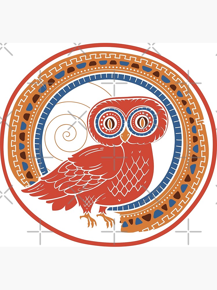 "Athenian Owl" Poster for Sale by WordsGamersUse | Redbubble