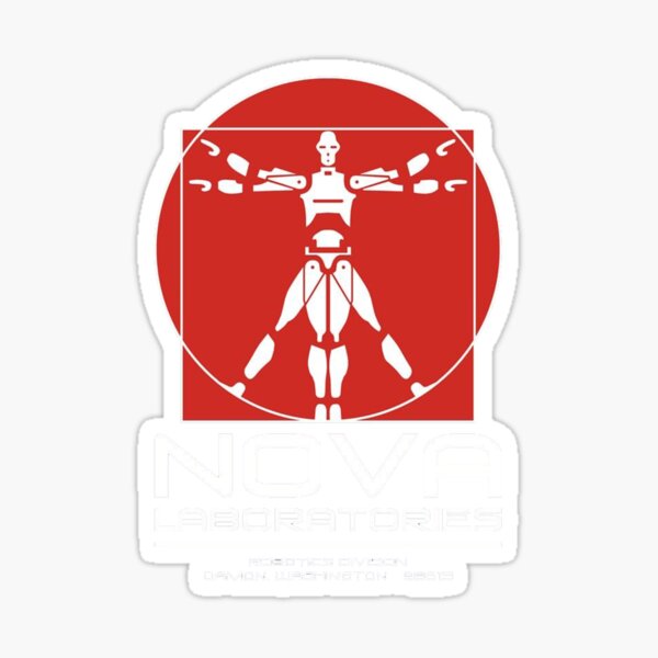 "Nova Laboratories Nova Robotic" Sticker for Sale by 1991vintage ...