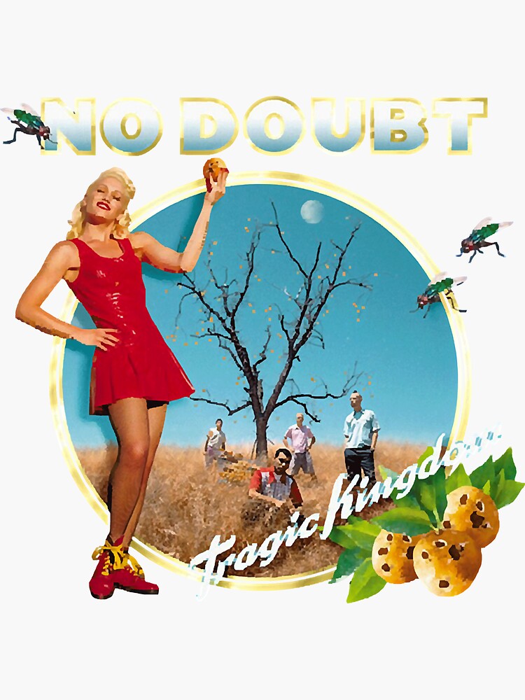 "No doubt band tragic kingdom" Sticker for Sale by WillyPatrick | Redbubble