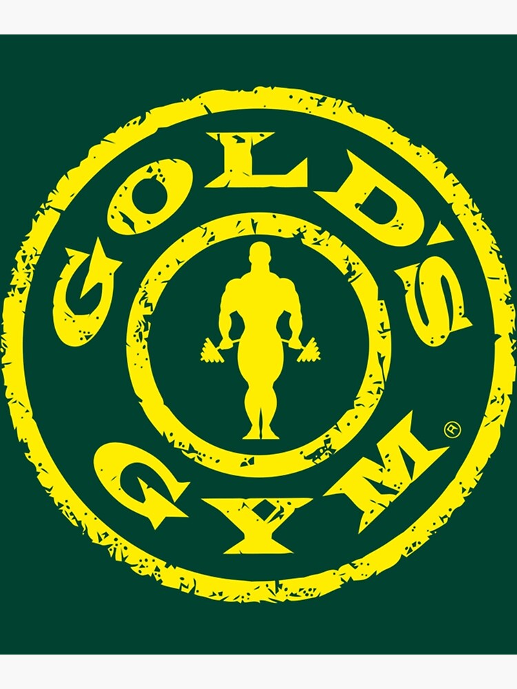 "Gold_s Gym Logo " Poster for Sale by KalilaShop | Redbubble