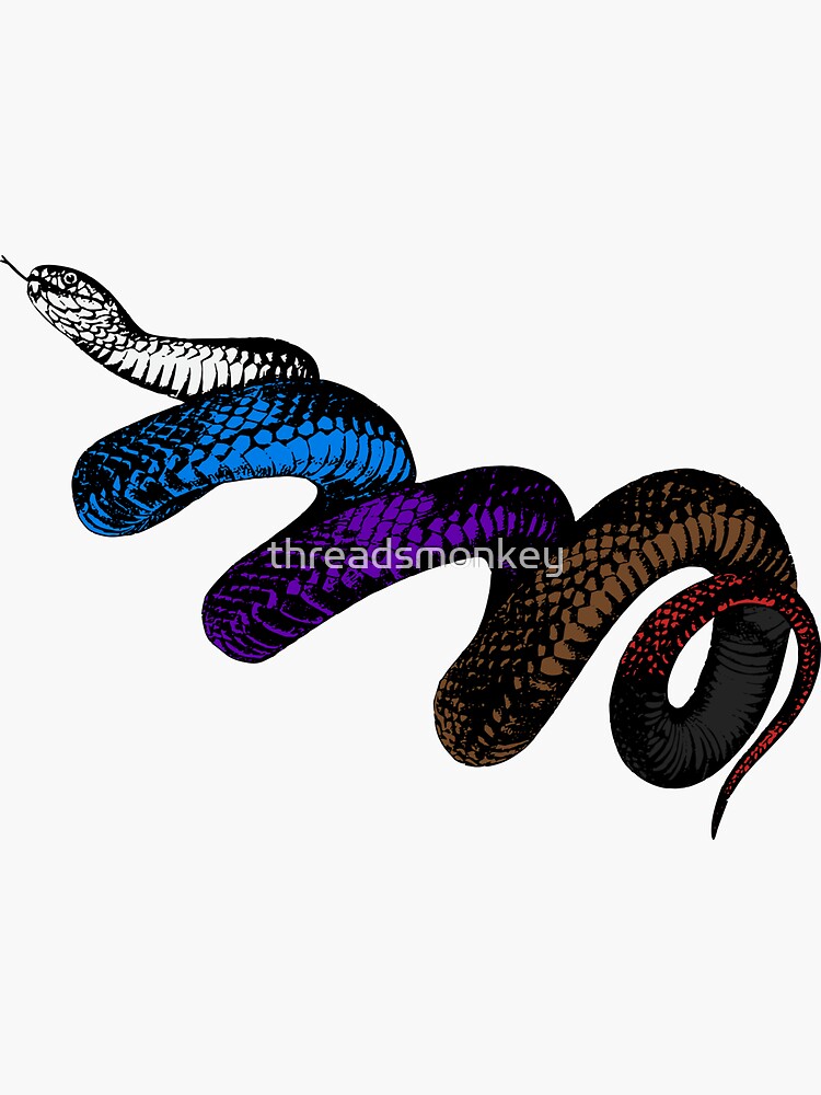 "BJJ Snake Jiu Jitsu" Sticker for Sale by threadsmonkey | Redbubble
