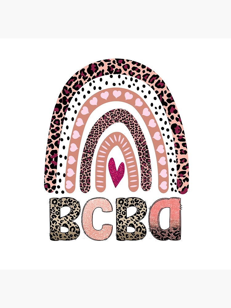 Póster «BCBA Rainbow, analista de comportamiento, análisis de ...