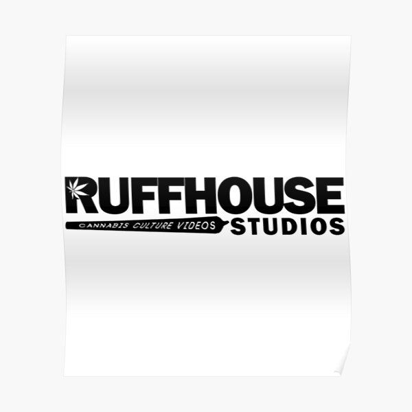 "RuffHouse Studios Premium" Poster for Sale by RuudVandy | Redbubble