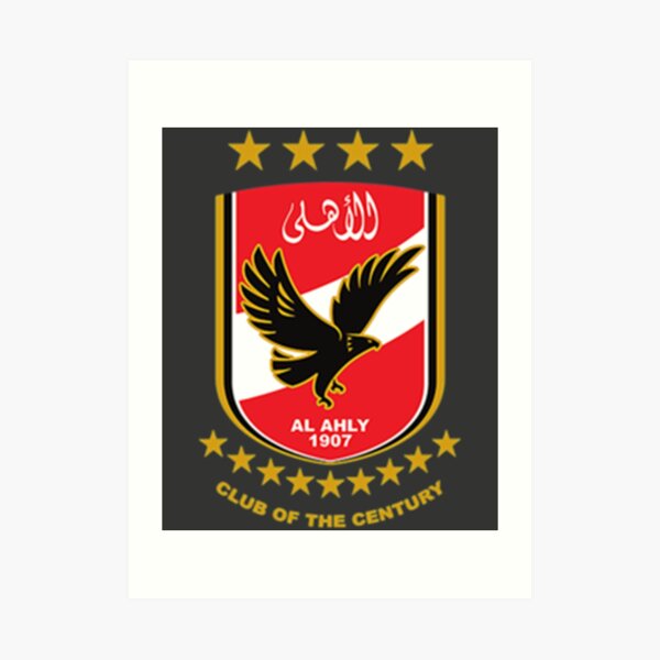 "Al-AHLY Football Club New 9 stars logo" Art Print for Sale by ...