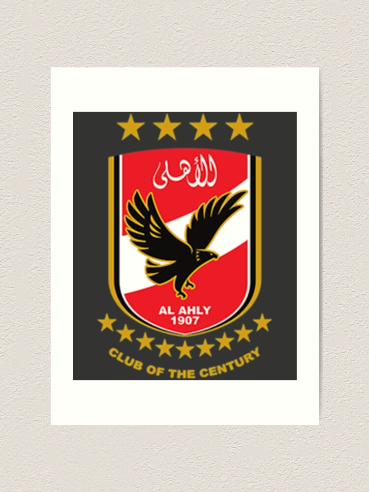 "Al-AHLY Football Club New 9 stars logo" Art Print for Sale by ...