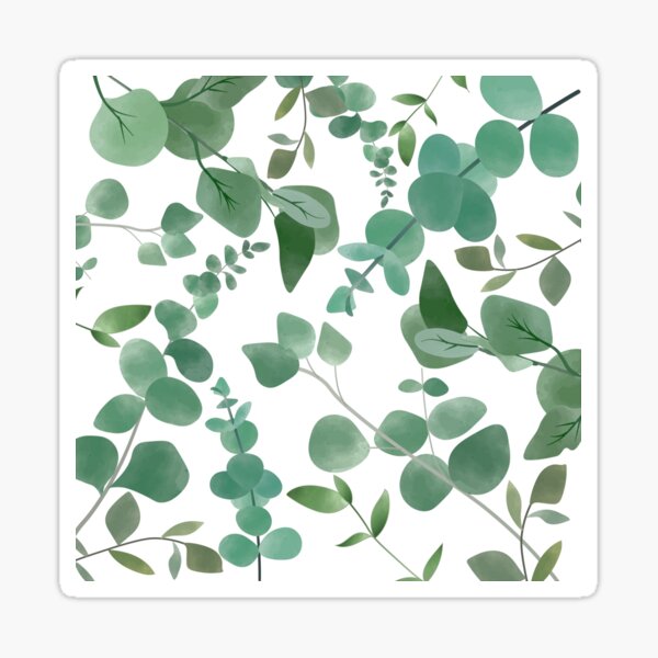 "Leafy Branches " Sticker for Sale by ArtEntwined | Redbubble