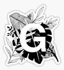 Letter G: Stickers | Redbubble